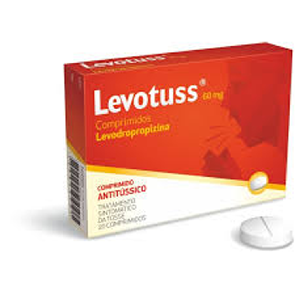 Levotuss 60mg 20 comprimidos | Farmácia do Altinho