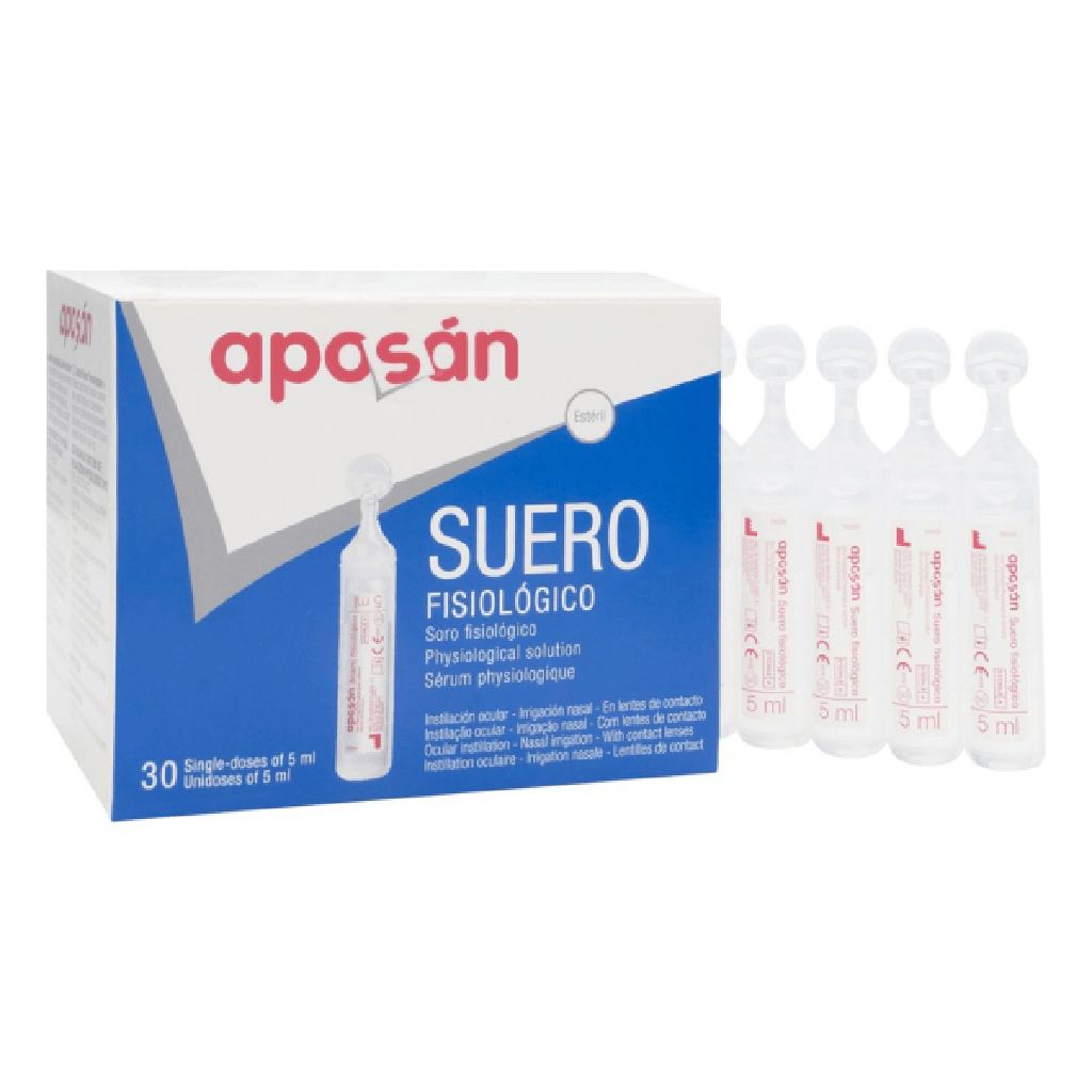 Aposan Soro Fisiologico 5 Ml X30 | Farmácia do Altinho